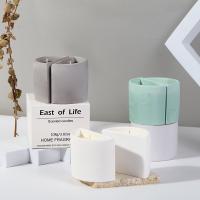 China Insurance Target End User Creative Hand Gift Handmade Gypsum Cup Aromatherapy Candle for sale