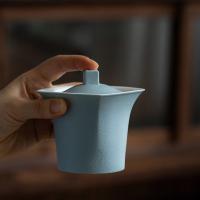 China Unique Handcrafted Chinese Movable Type Cup Set Wangzi Cup Shunzi Cup Round Square Pot for sale