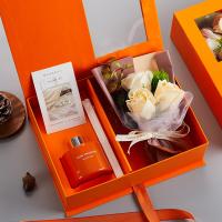 China March 8th Festival Handholding Gift Aromatherapy Bouquet Gift Box with Color Printing for sale