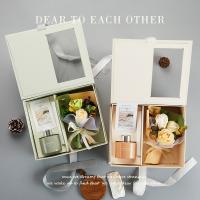 China March 8th Festival Handholding Gift Aromatherapy Bouquet Gift Box with Color Printing for sale
