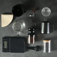 China Presentation Gift Set Style Travel Coffee Set Portable Outdoor Coffee Equipment Business Gift for sale