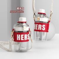 China Silk Screen Printing Summer Straw Double Cup Perfect for Employee Welfare Gift for sale