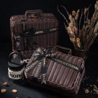 China Hotel and Resort Business Gift Set Coffee Vine Basket with 1 Color Graphics Printing for sale