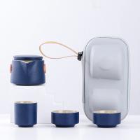 China Enhance Your Tea Time with Our Portable Black Pottery Kung Fu Set Education Oriented for sale