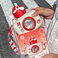 China Silk Screen Printing Super Cute Large Capacity Straw Cup for Children's Day Gift for sale