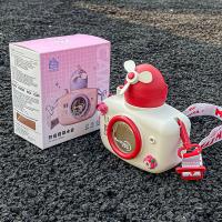 China Silk Screen Printing Super Cute Large Capacity Straw Cup for Children's Day Gift for sale