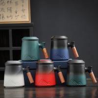 China High Beauty Ceramic Cup Gift Box Set for Office and Enterprise Annual Conference Gifts for sale