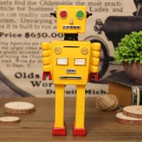 China Window Decorations and Handicrafts for Father's Day Retro Robot Model Decorations for sale