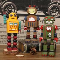 China Window Decorations and Handicrafts for Father's Day Retro Robot Model Decorations for sale
