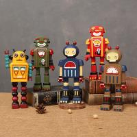 China Window Decorations and Handicrafts for Father's Day Retro Robot Model Decorations for sale