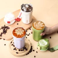 China Portable Large Capacity Internet Celebrity Cup with 1 Color Graphics 400ml Water Cup for sale