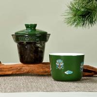China Dragon Pearl Tea Balls and Mugwort Fragrance Tea Set in Customized Size Plastic Box for sale