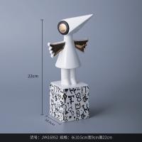 China Father's Day Occasion Ada Crow Colored Glazed Ceramic Decoration from Monument Valley for sale