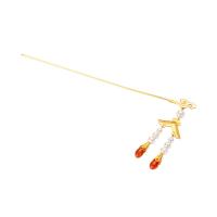 China Customized Color Novelty Gifts Suichao Jiarui Hairpin 925 Silver Plated Gold Hairpin Gift Box Birthday Gift for sale