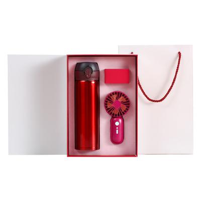 China 304 Thermos Cup Pocket Small Fan The Perfect Duo for Your Summer Value Business Gifts for sale