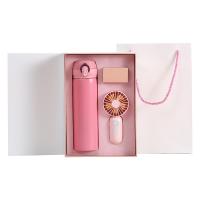 China 304 Thermos Cup Pocket Small Fan The Perfect Duo for Your Summer Value Business Gifts for sale