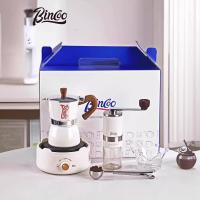China Small Household Coffee Making Utensils Combination Coffee Utensils Four Piece Pot Set for sale