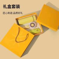 China Presentation Gift Set Fan Umbrella and Thermos Cup Perfect for Summer Activities for sale