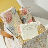 China Alumni Relations Tea Gift Peach Oolong Tea in Hot Stamping Packaging March 8th Activity for sale
