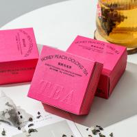 China Alumni Relations Tea Gift Peach Oolong Tea in Hot Stamping Packaging March 8th Activity for sale