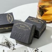 China Alumni Relations Tea Gift Peach Oolong Tea in Hot Stamping Packaging March 8th Activity for sale
