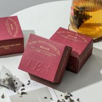 China Alumni Relations Tea Gift Peach Oolong Tea in Hot Stamping Packaging March 8th Activity for sale