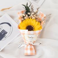 China 4 Color Graphics Printed Festival Bouquet Soap Flower Perfect for Back to School Gift for sale