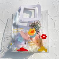 China Goddess Festival PVC Printed Handbag Set Rabbit Night Light Bow Tassel Towel and White Peach Hard Candy for sale