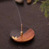 China Chinese Style Redwood Incense Tools Incense Wooden Bedroom Incense Stove Set for Gifts for sale