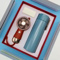 China Three Stage Small Fan Portable Thermal Cup 300ml Your Ideal Summer Activity Companion for sale