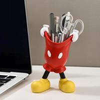 China Silk Screen Printed Cartoon Mickey Pants Storage Box for Travel Agency Necessity for sale