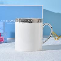 China Surprise Your Customers with This Platinum Lace Mug and Portable Tea Jar Gift Box Set for sale