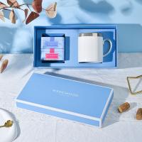 China Surprise Your Customers with This Platinum Lace Mug and Portable Tea Jar Gift Box Set for sale