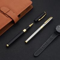 China Colorful Graphics 2 Color Printing on All Metal Signature Pen for Business Event Gift for sale