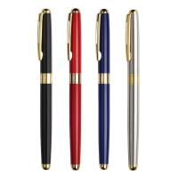 China Colorful Graphics 2 Color Printing on All Metal Signature Pen for Business Event Gift for sale