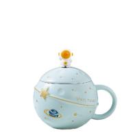 China Wedding Favors Bridal Party Gifts Cute Astronaut Ceramic Cup for Space Enthusiasts for sale