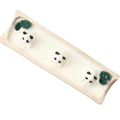 China Customized Bamboo Candle Good Night Panda Aromatherapy for Hotel and Resort Guests for sale