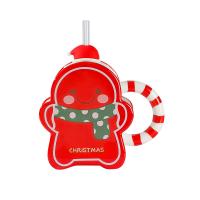 China Hotel and Resort Christmas High Beauty Straw Cup Scarf with Colorful Graphics for sale