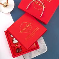 China Women's Day Special Jasmine Old White and Rose Tea Set with 2 Cans of Honey Giveaway Gift for sale