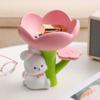 China Minimalist Foyer Tabletop Decorations UV Printing Resin Ornaments for Valentine's Day for sale
