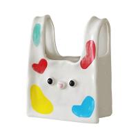 China Silk Screen Printed Ceramic Vase The Perfect Entrance Decoration for Hotel and Resort for sale