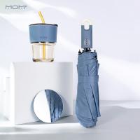 China 1 Color Graphics Printing Glass Cup and Vinyl Umbrella Two-piece Set Ideal for Outdoor for sale