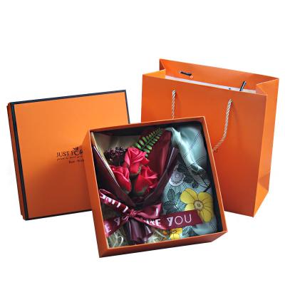 China Collectible Silk Scarf Souvenir Set Ideal Gift for Women's Day from Travel Agency for sale