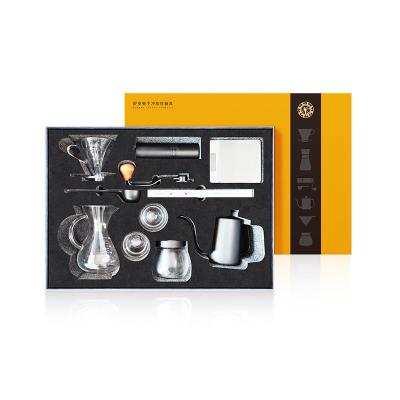 China Customized Color Pour-Over Pot Grinder and Filter Cup A Business Gift That Stands Out for sale