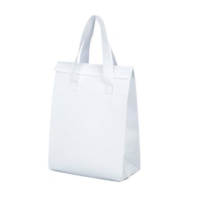China Logo Customer's Logo Customized Aluminum Foil Non-Woven Insulation Bags for One-Time for sale