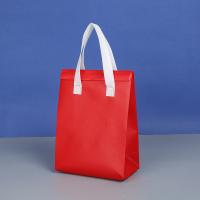 China Logo Customer's Logo Customized Aluminum Foil Non-Woven Insulation Bags for One-Time for sale