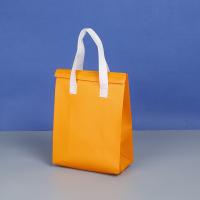China Logo Customer's Logo Customized Aluminum Foil Non-Woven Insulation Bags for One-Time for sale