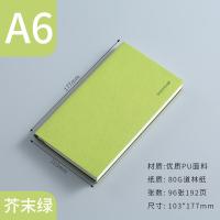 China Simple Solid Color Notebook for Travel Agencies Small Fresh PU Soft Leather Paperback for sale