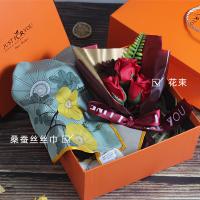 China Sports and Games Must-Have Silk Scarf Souvenir Set with 1 Color Graphics Printing for sale