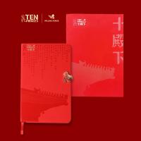 China Gift Set for Agriculture Industry Hand Ledger Book Signature Pen Badge and Phoenix Ornament for sale